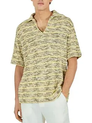 KROST Color Striped Knit Polo - Multi