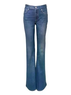 Rag & Bone Miramar Flared Jeans - Blue