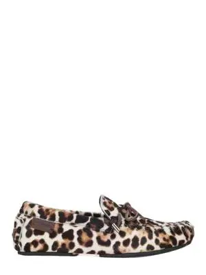 Paul Smith Sonna Animal-print Loafers - Neutrals