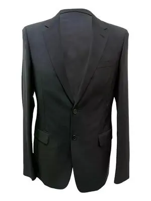 Prada Single-breasted Wool Suit - Black