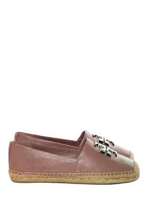 Tory Burch Eleanor Logo-plaque Flat Espadrilles - Pink