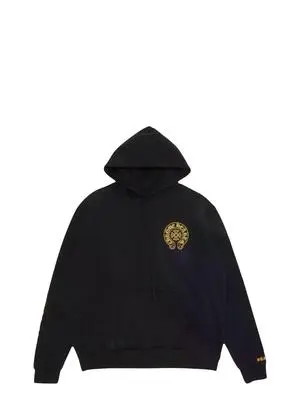Chrome Hearts Horseshoe Logo Zip Up Hoodie - Black | Editorialist