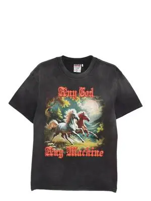 Deus Ex Machina Graphic-print T-shirt - Black