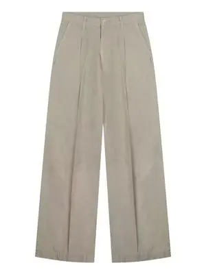NINE:INTHE:MORNING Pleated Wide-leg Trousers - Neutrals