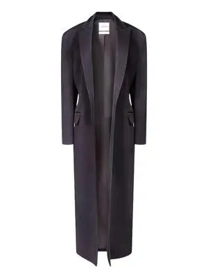 FFORME Anouk Peak-lapel Wool Coat - Brown