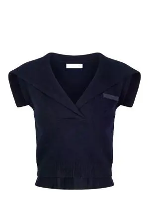 Monse Sailor-collar Sweater - Blue