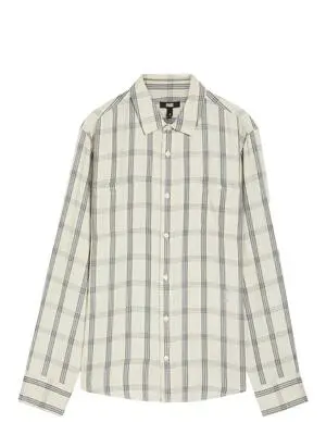 PAIGE Everett Checked Flannel Shirt