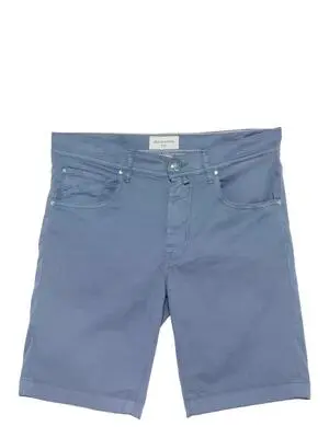 Jacob Cohen Nicolas Logo-patch Shorts - Blue