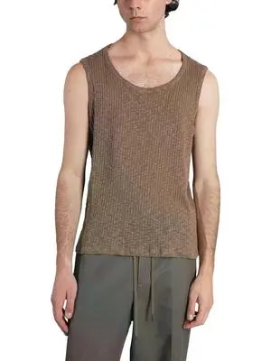 COSTUMEIN Toby Sleeveless Tank Top - Neutrals