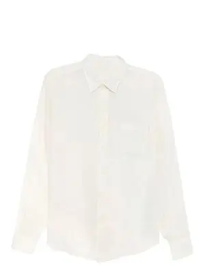 120% Lino Chest-pocket Shirt - Neutrals