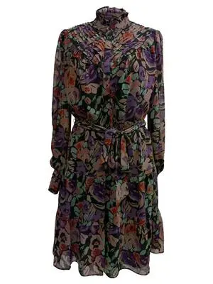 Ralph Lauren Floral Print Dress - Black