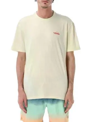 VISSLA Extra Strength Logo-print T-shirt - Neutrals