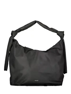 Calvin Klein Knotted Top-handle Tote Bag - Black