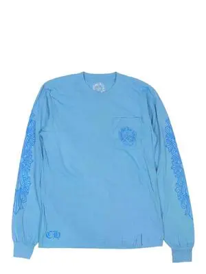 Chrome Hearts Miami Horseshoe Logo-print T-shirt - Blue