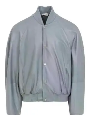 Fear Of God Number-motif Bomber Jacket - Grey