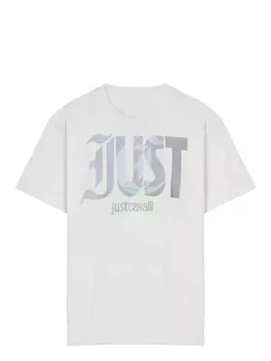 Just Cavalli Logo-print T-shirt - White