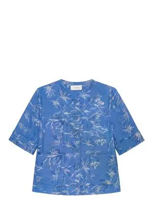 Malìparmi Boxy Jacket - Blue