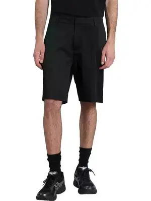 GREYED Ridge Pressed-crease Shorts - Black