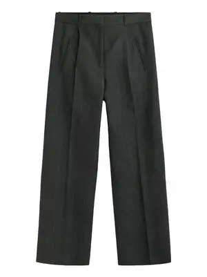 Our Legacy Universe Pinstriped Pleated Trousers - Grey
