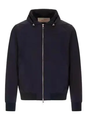 MONTECORE Hooded Zip-up Jacket - Blue