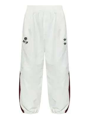 Adidas X Willy Chavarria Embroidered Track Pants - Neutrals