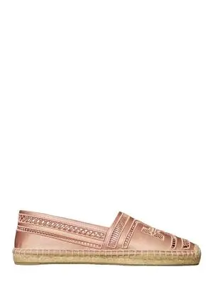 Tory Burch Open Weave Espadrilles - Pink