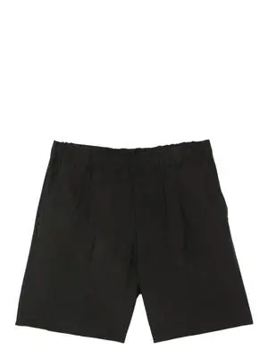 COSTUMEIN Elasticated-waist Pleated Shorts - Black