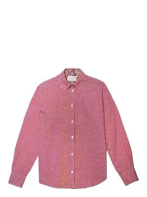 MC2 SAINT BARTH Gingham Shirt - Red