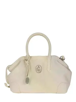 Ash Josephine Leather Shoulder Bag - Neutrals
