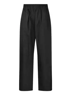 THELATEST Elasticated Pleated Trousers - Black
