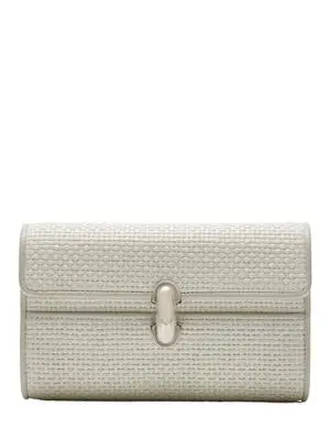 Savette The Symmetry Woven Mini Bag - Ivory