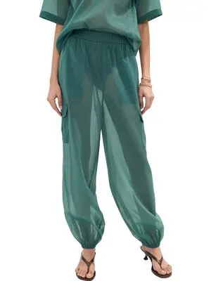 LE BOP Cargo Pocket Pants - Jasper Green