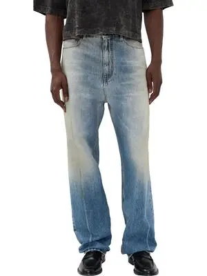 MAISON MARGIELA Relaxed Denim Pants - Medium Blue