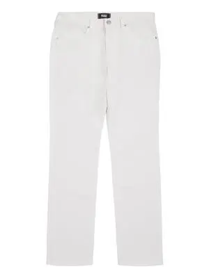 Paige Normandie Straight Jeans - White
