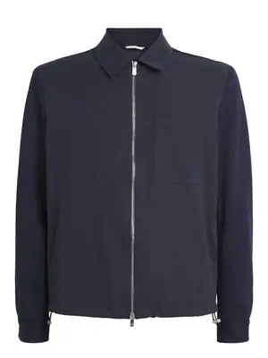 Marco Pescarolo Wool Blend Jacket - Navy