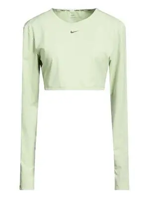 Nike T-shirt In Light Polyester And Elastane - Light Green