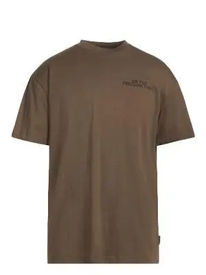 JACK WOLFSKIN T-shirt Size Organic Cotton - Brown