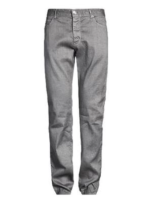 120% Lino Linen Tapered Leg Pants - Grey