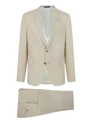 Paul Smith Single-breasted Notch-lapel Suit - Neutrals