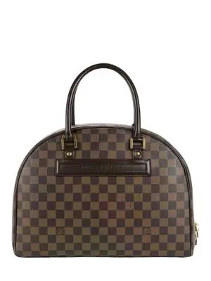 LOUIS VUITTON Nolita Damier Ebene Tote Bag - Brown