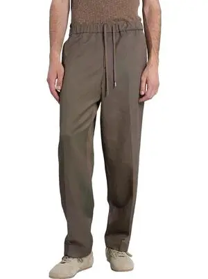 COSTUMEIN Drawstring-waist Trousers - Brown