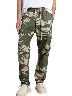 STATE OF ORDER Camouflage Cargo Pants - Green