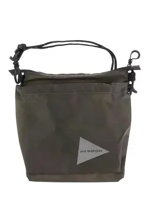 AND WANDER Drawstring Backpack - Green