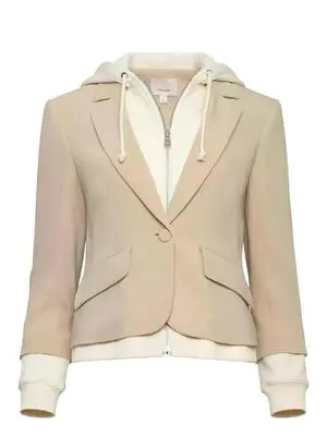 Cinq À Sept Le Petit Khloe Layered Blazer - Neutrals