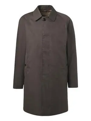Burberry Cotton Car Coat - Grey