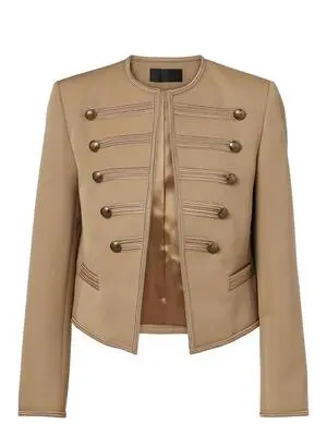 NILI LOTAN Blondie Virgin Wool Jacket - Beige