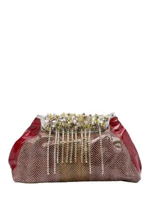 Dries Van Noten Embellished Crossbody Bag - Red