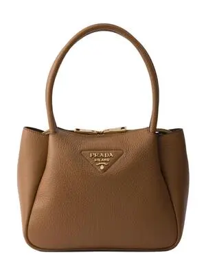 Prada Small Leather Handbag - Brown
