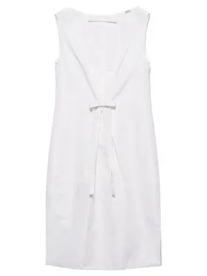 slim fit dress slacks High Sensation Halter Mini Dress White