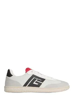 Balmain Swan Suede And Leather Trainers - Multicolor